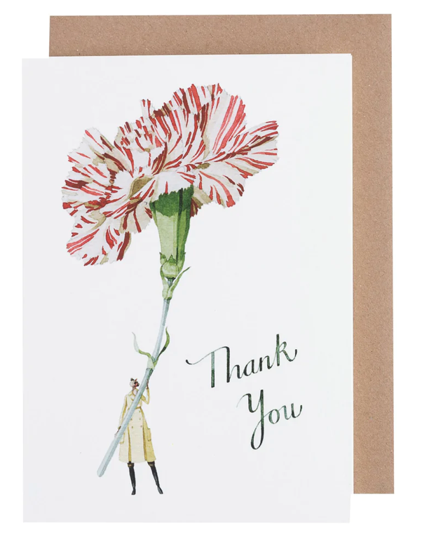 Thank You Carnation Card – Hadley & Home